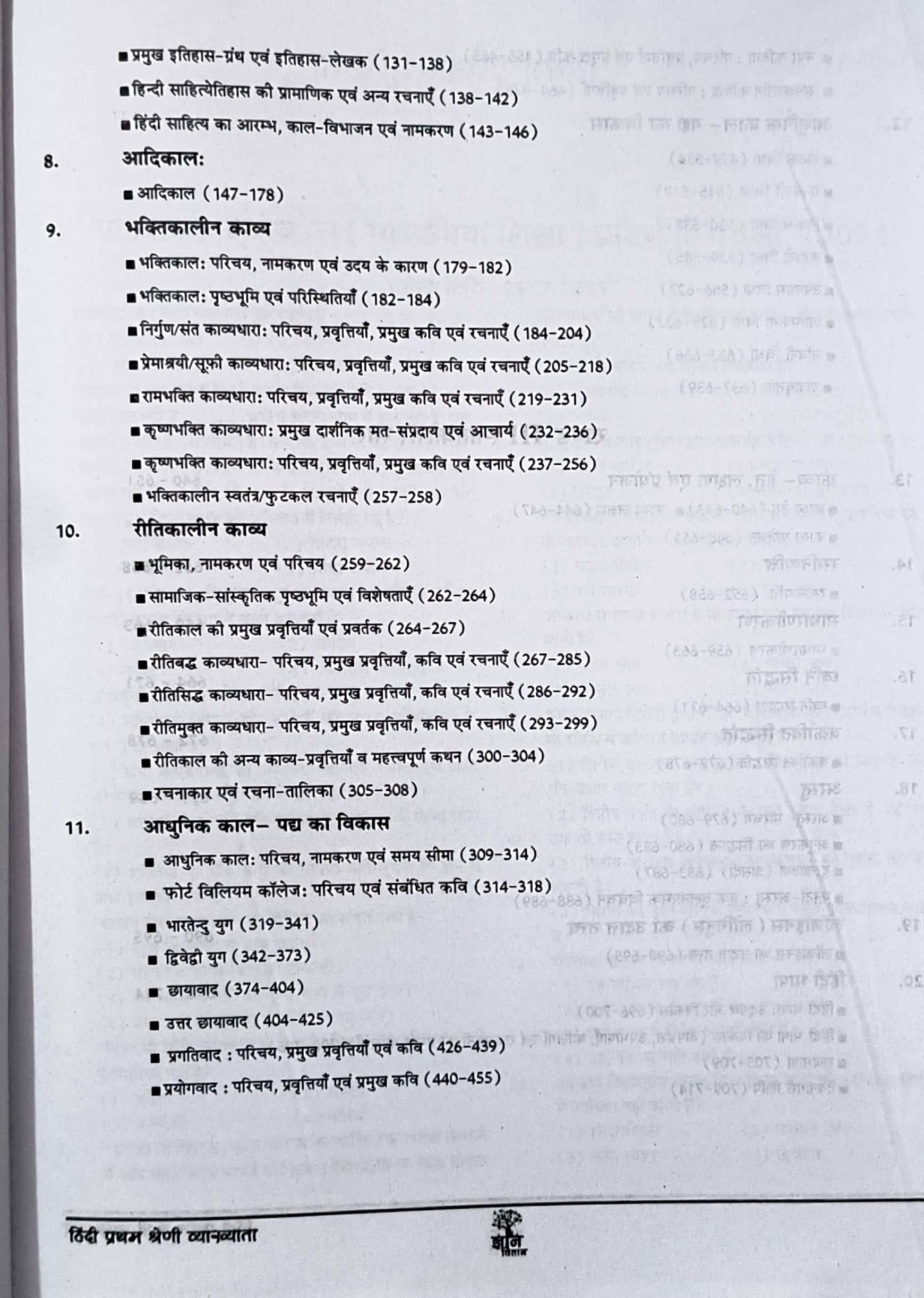 Buy Gyan Vitan First Grade Hindi Khand 2nd Evam 3rd Evam Hindi Sahitya ...